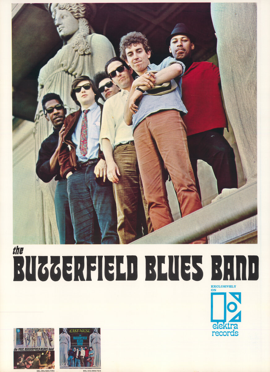 The Butterfield Blues Band Vintage Concert Poster at Wolfgang's