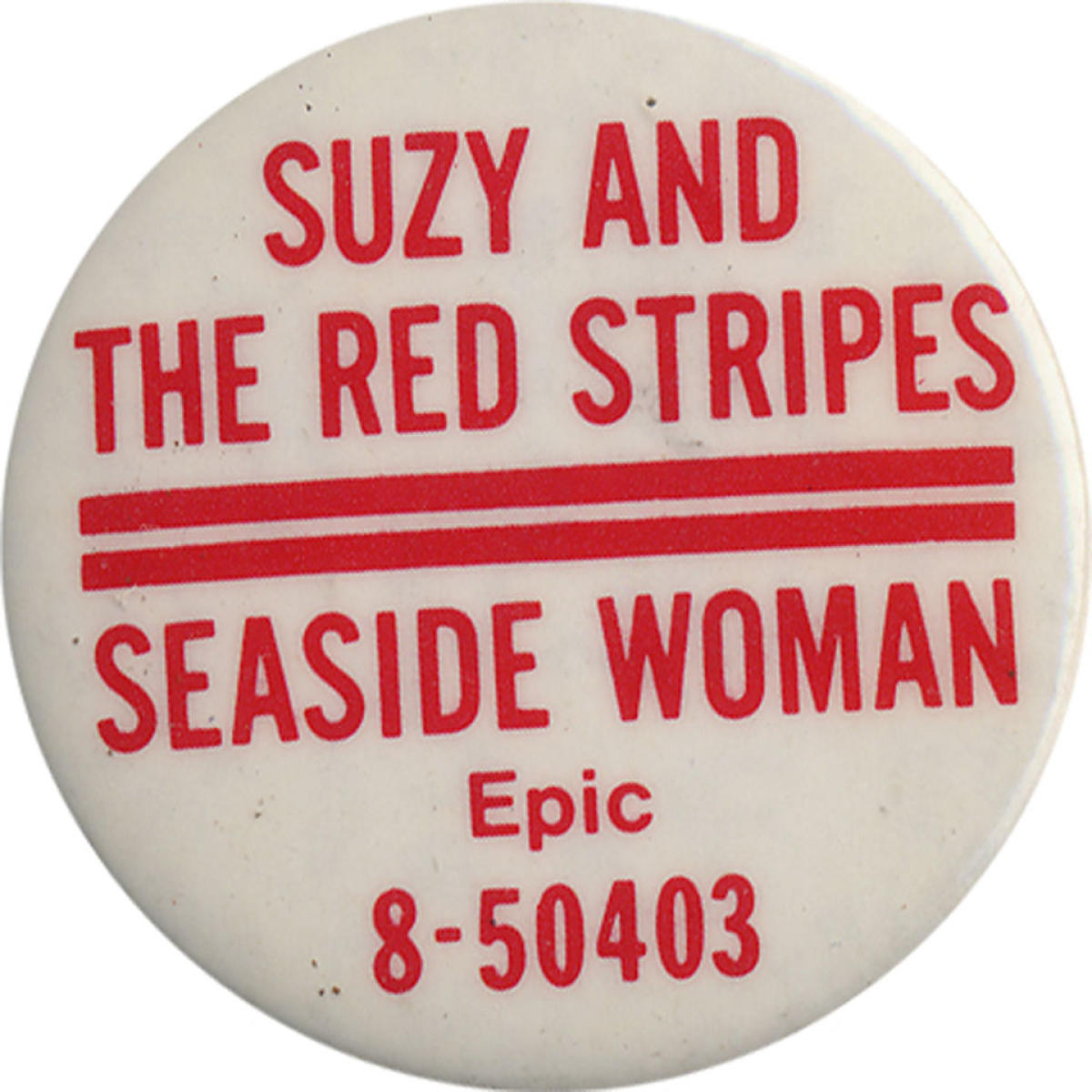 Suzy and the Red Stripes Pin at Wolfgang's