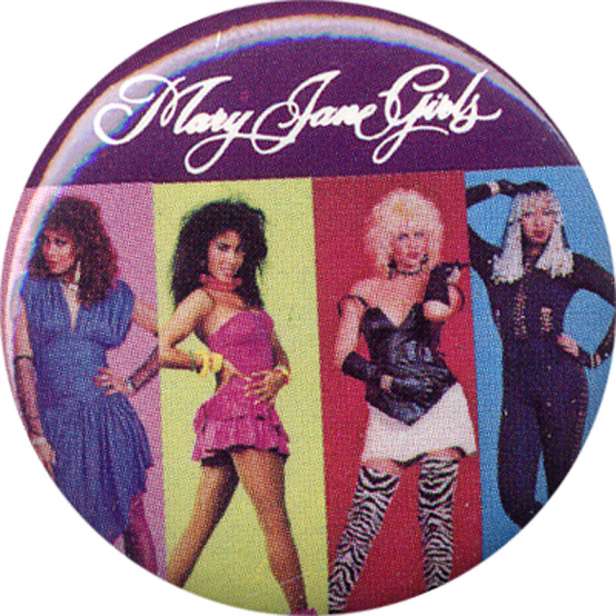 Mary Jane Girls Pin, 1985 at Wolfgang's