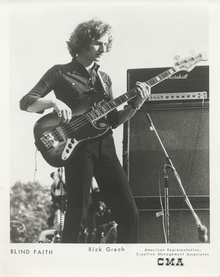 Rick Grech Vintage Concert Promo Print at Wolfgang's